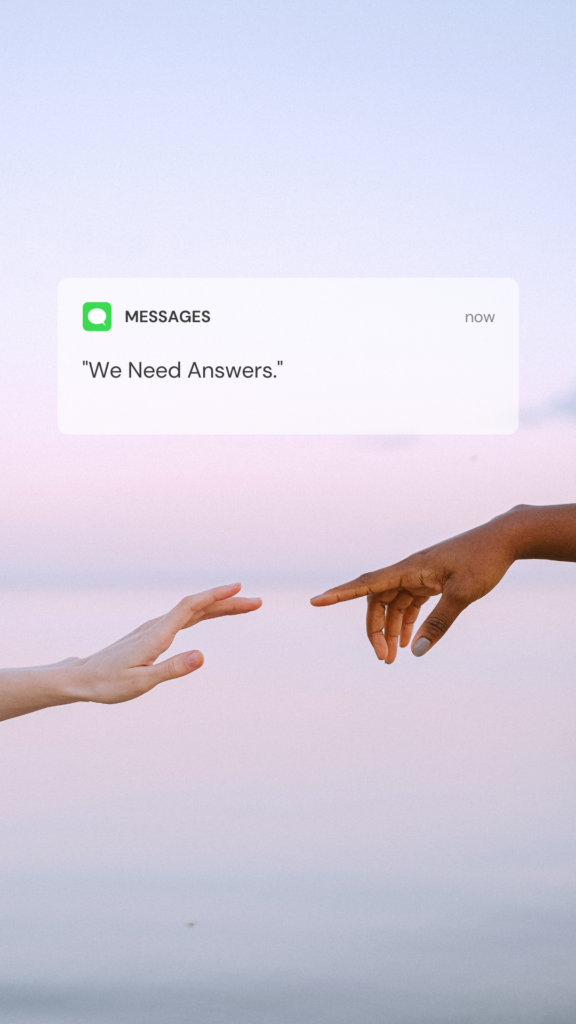 We Need Answers - Marilyn Taplin